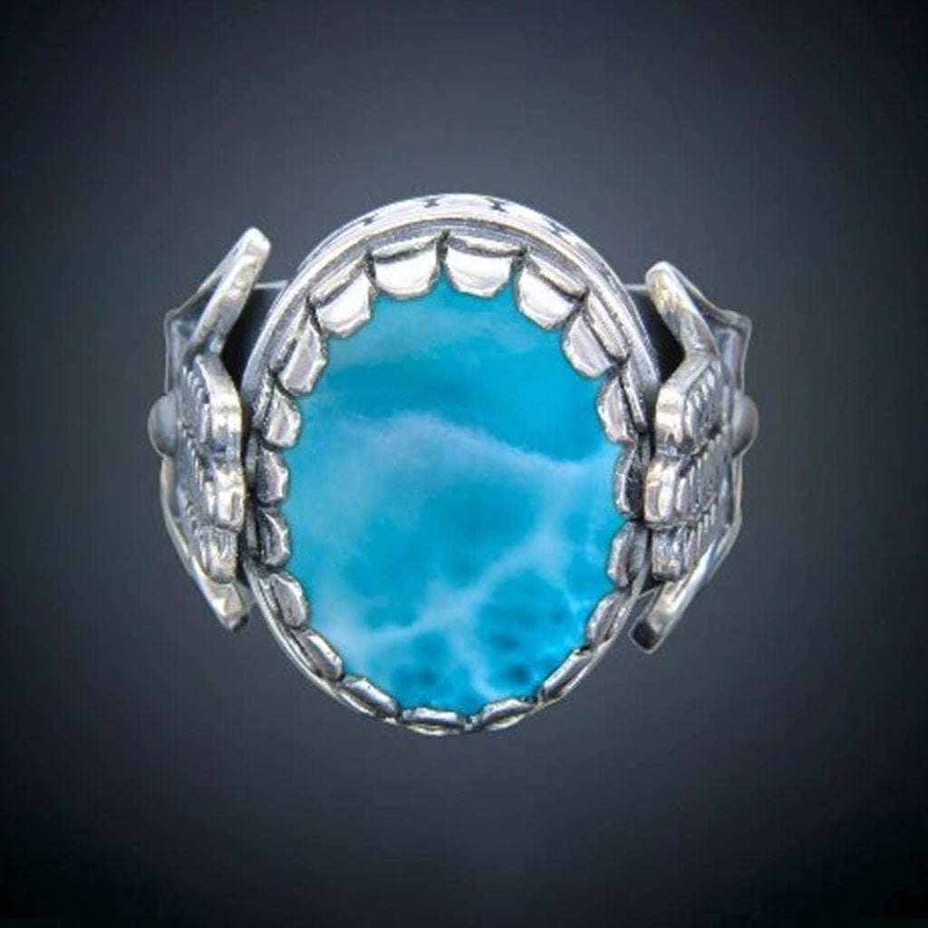 Hamsa Ring with Special Gems- Mercurious Designs